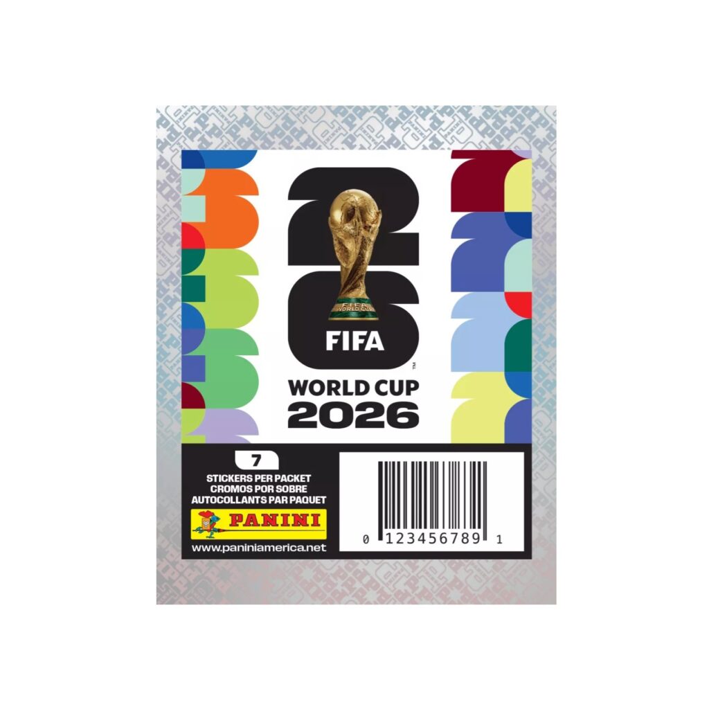 Panini 2026 FIFA World Cup Stickers Starter Pack - Album + 28 Stickers ...